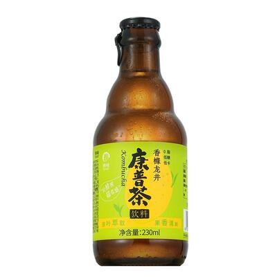 狮峰牌香橼康普茶气泡茶饮料
