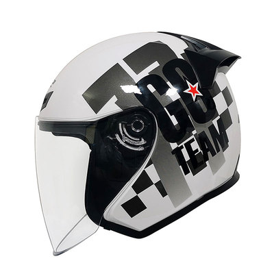 LS2半盔摩托车头盔大码四季通用