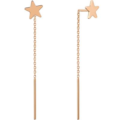 谢瑞麟甜心系列星星18k金耳环