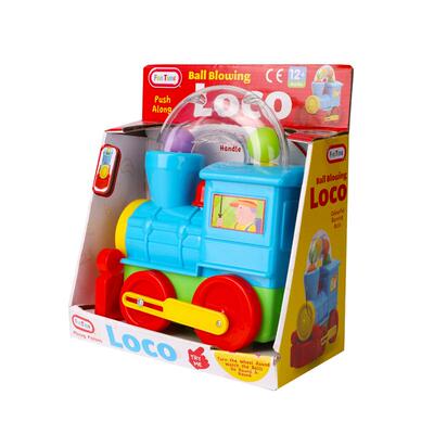 FunTime婴幼儿拉球火车头玩具