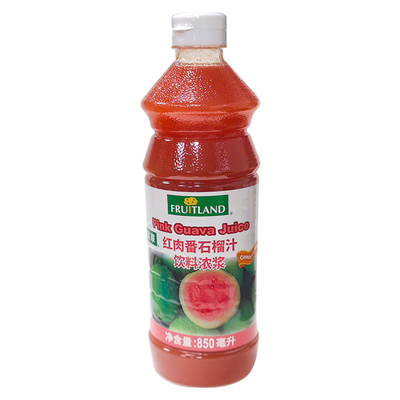 富联红番石榴汁1kg【整箱445元，