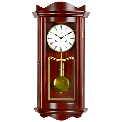 复古风机械钟汉时实木欧式