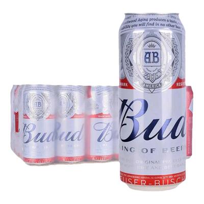【进口】Budweiser啤酒500ml