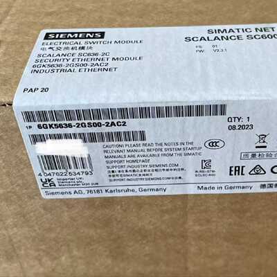议价6GK5646 6GK5632 6GK5636-2GS00-2AC2 西门子SC636安全设备交