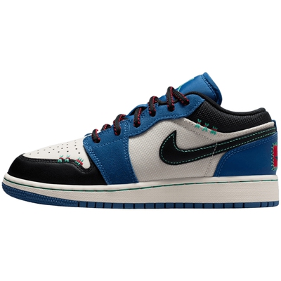 滔搏丨NIKE耐克大童AIR JORDAN 1低帮板鞋运动篮球鞋IO2062-400