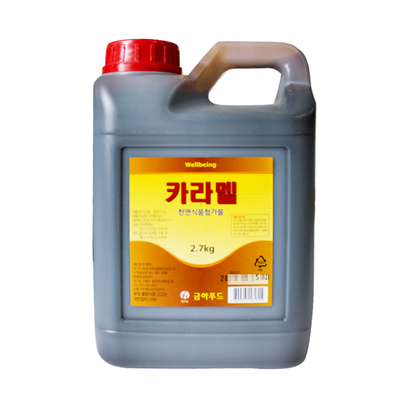 韩国进口金河焦糖色2.7kg糖浆食用色素韩式食品级餐饮着色素商用