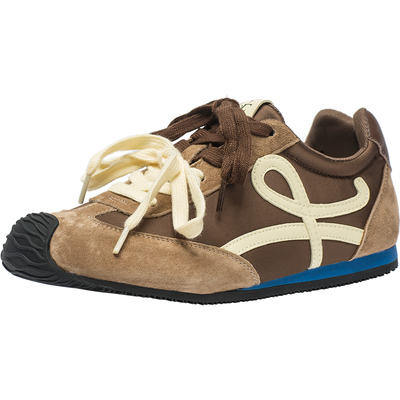 CDF女鞋2025春季新款潮流复古德训鞋时尚撞色拼接轻便舒适休闲鞋