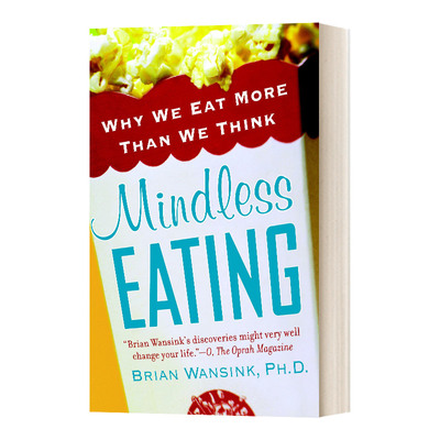 瞎吃 英文原版 Mindless Eating 最好的节食就是你根本不知道自己在节食 英文版 进口英语原版书籍