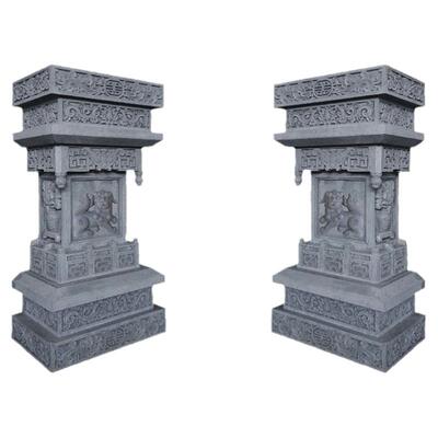唐语中式门楼墀头垛头字扁