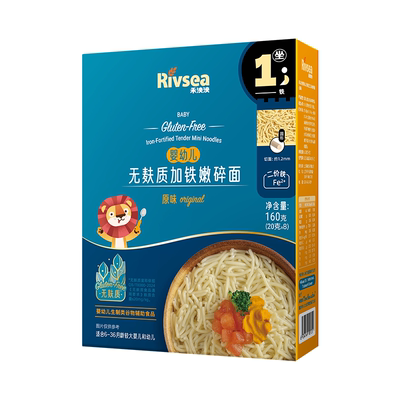 禾泱泱无麸质无小麦无蛋奶嫩碎面