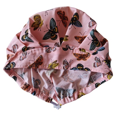 医生护士长发防尘印花工作帽