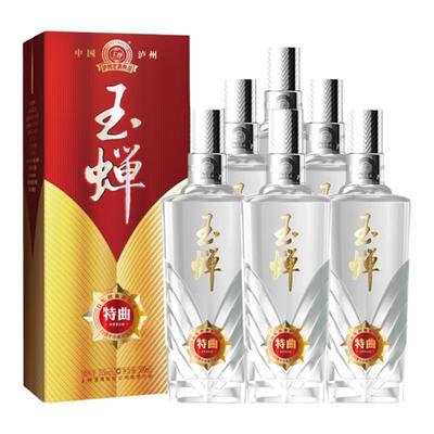 泸州玉蝉特曲礼盒装白酒喜宴送礼