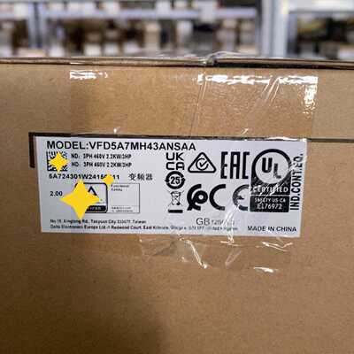 台达变频器全新正品VFD5A7MH43ANSAA议价