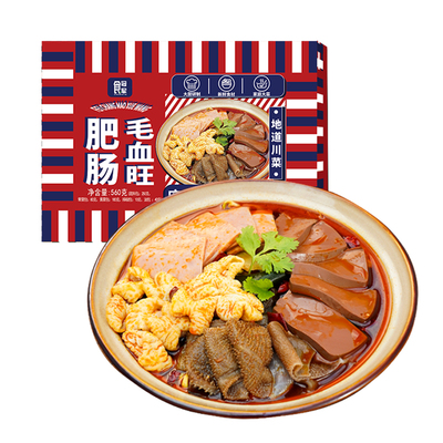 食冠军肥肠毛血旺麻辣鲜香