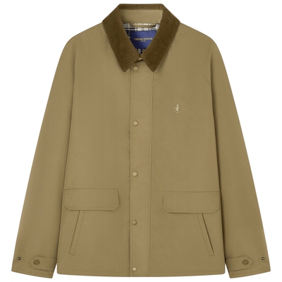 【工装熊夹克】撞色复古巴恩夹克