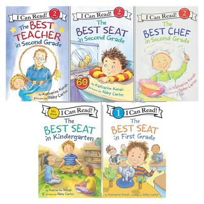 The Best 幼儿园到二年级最好的系列5册 I Can Read Level 2分级阅读