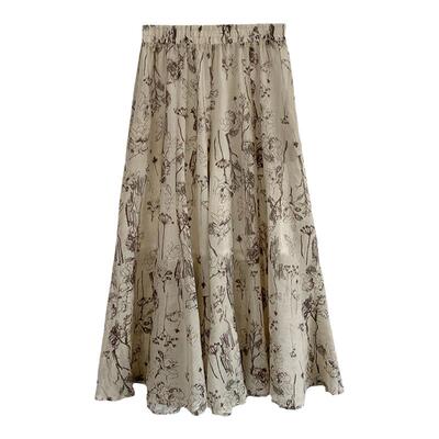 法式茶歇休闲宽松梨形高腰阔腿裤