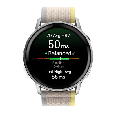 佳明手表Venu445mm尼龙帆布表带