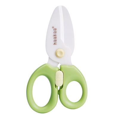 haakaa宝宝辅食剪刀可剪肉菜婴儿食物专用儿童食品外带便携陶瓷剪