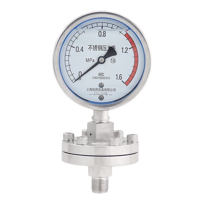 上海隔膜压力表上海仪民隔膜防腐