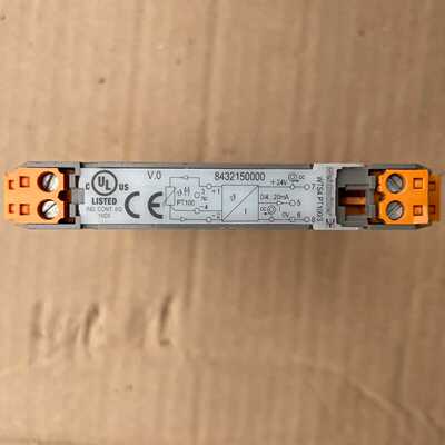 溢价-魏德米勒温度变送器隔离器型号843215WTS4PT