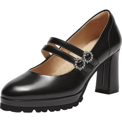 圣伽步skap优雅高跟玛丽珍鞋