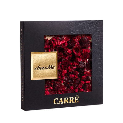 chocome樱桃蔓越莓白巧克力50g