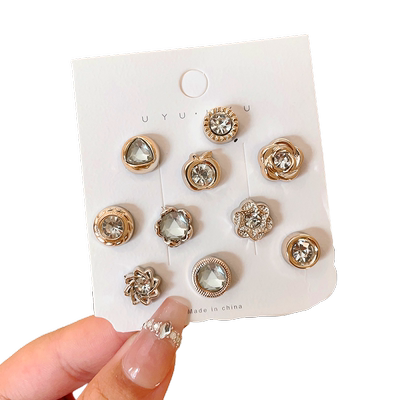 胸针扣领口防走光扣子神器隐形