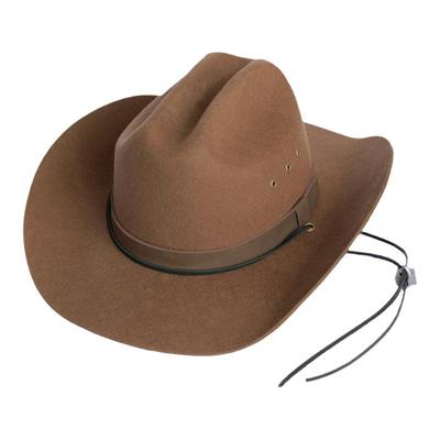 细羊毛户外西部牛仔帽新款定型