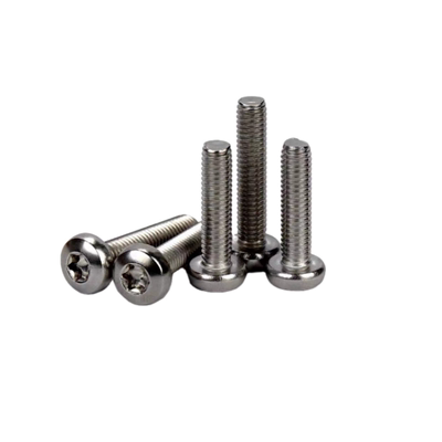 ISO14583不锈钢304圆头梅花机牙螺丝盘头梅花防盗螺钉