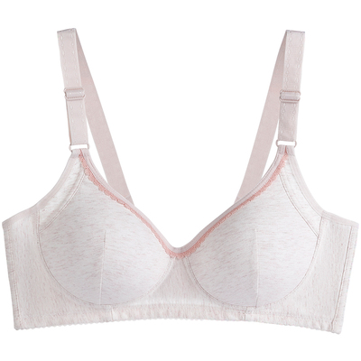 无钢圈小胸聚拢文胸薄款内衣