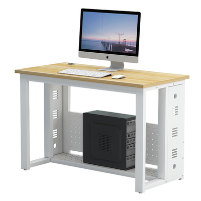 学校机房微机室电脑桌教师培训室班电脑桌椅台式办公桌双人课桌椅