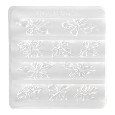 恩妮诗美甲冰花硅胶模具美甲专用