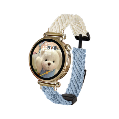 UHADA创意新款灯芯绒磁吸表带