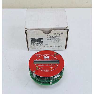 Detcon FP524C  925525400100 Xmtr Module LEL Gas Sensor 0100