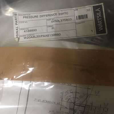 议价WARTSILA PRESSURE DIFFERENCE S