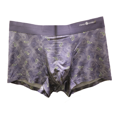 CM商务无痕时尚数码印花男士内裤