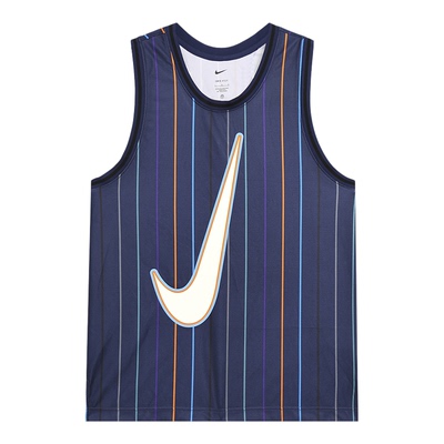 Nike/耐克正品夏季男士圆领篮球运动经典透气无袖T恤DX0436-410