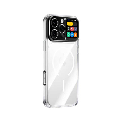 iPhone16promax硅胶智能手机壳