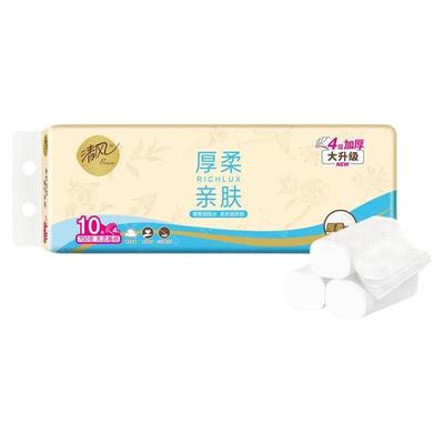 清风厚柔无芯卷纸10卷