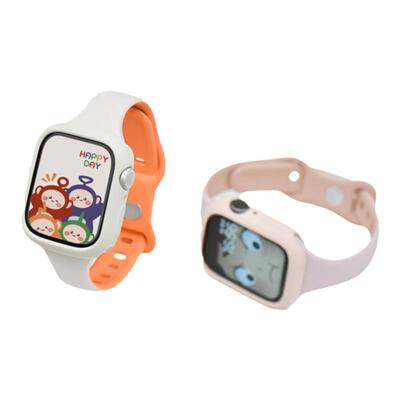 适用iwatch蝴蝶结小蛮腰硅胶表带