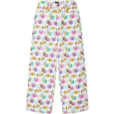 JuicyCouture橘滋印花牛仔裤