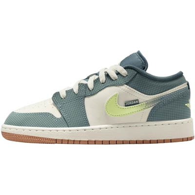 NIKE耐克大童AIR JORDAN 1低帮时尚潮流运动训练篮球鞋IB7112-001