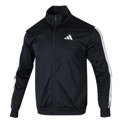 Adidas阿迪达斯针织夹克男装秋季新款时尚运动上衣休闲外套JI8816