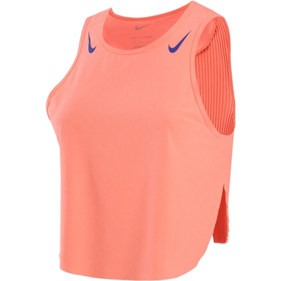 NIKE耐克女子Dri-FIT ADV夜跑系列短款运动跑步背心FN2714-605
