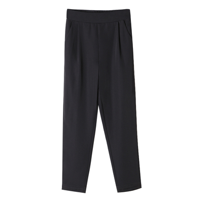 高腰小脚休闲夏季雪纺西装裤