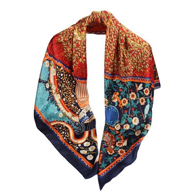 110cm大尺寸方巾春秋洋气时尚