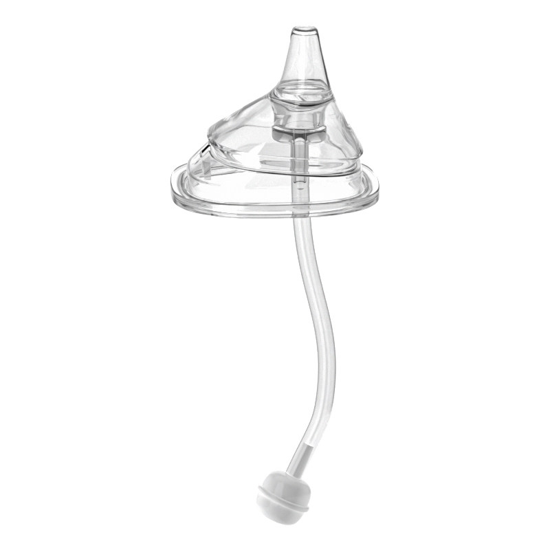 适配赫根奶瓶配件鸭嘴奶嘴吸管重力球哈根hegeo学饮杯手柄通用_虎窝淘