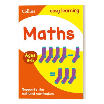 Collins Easy Learning Maths Ages 3-5 柯林斯易学儿童数学练习册 3-5岁
