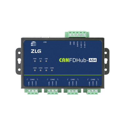 周立功CANFD隔离网关网桥中继器